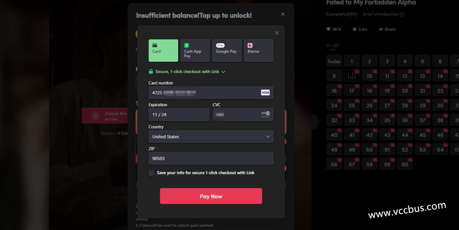 爆火北美的ReelShort短剧视频平台国内怎么看？看不了？国内怎么用？付费订阅信用卡 – VCCBUS