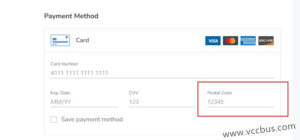 虚拟信用卡邮编如何填写？我来告诉你！ – VCCBUS