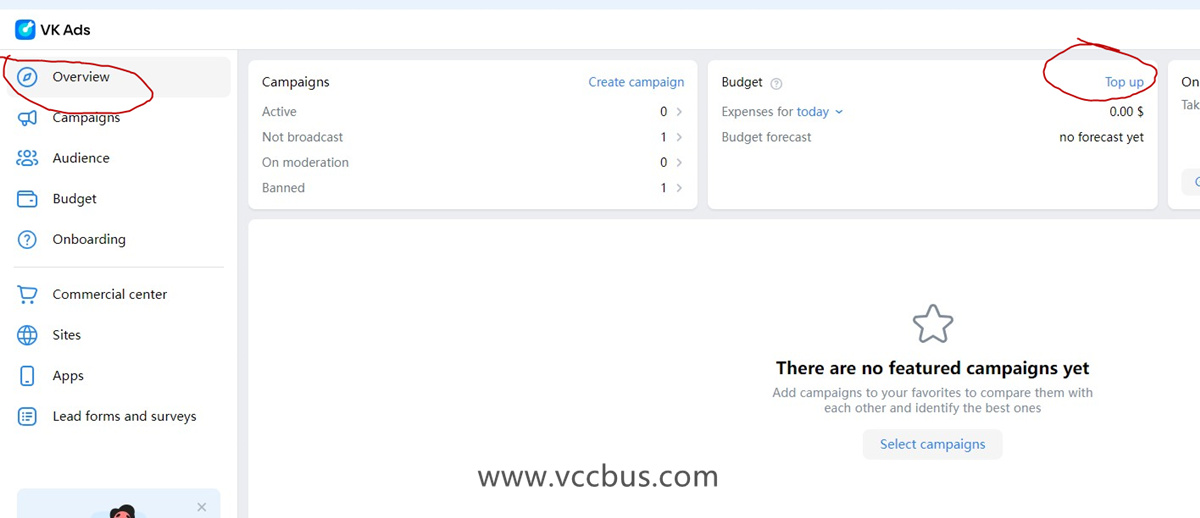 俄罗斯社交媒体VK Ads广告投放教程VK广告开户付费投流教学 – VCCBUS